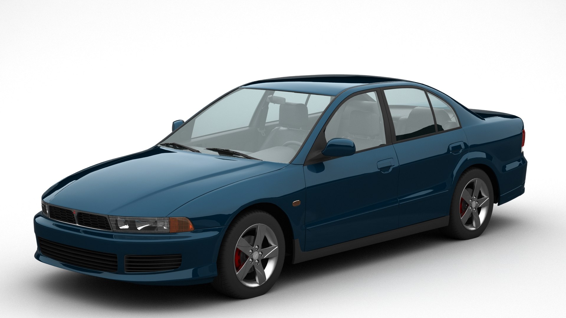 Mitsubishi Galant VIII 3D Model - TurboSquid 2010534