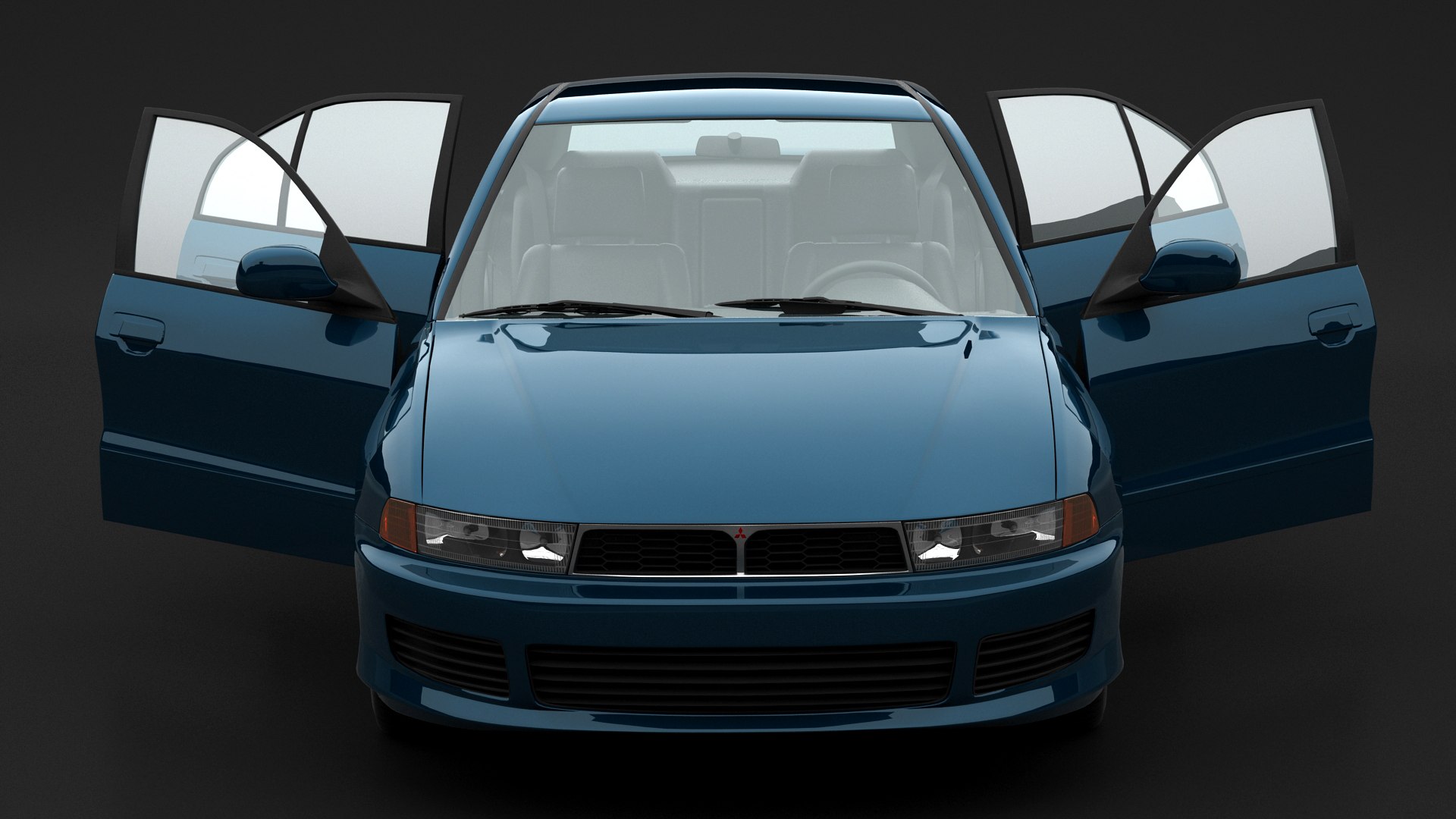 Mitsubishi Galant VIII 3D Model - TurboSquid 2010534