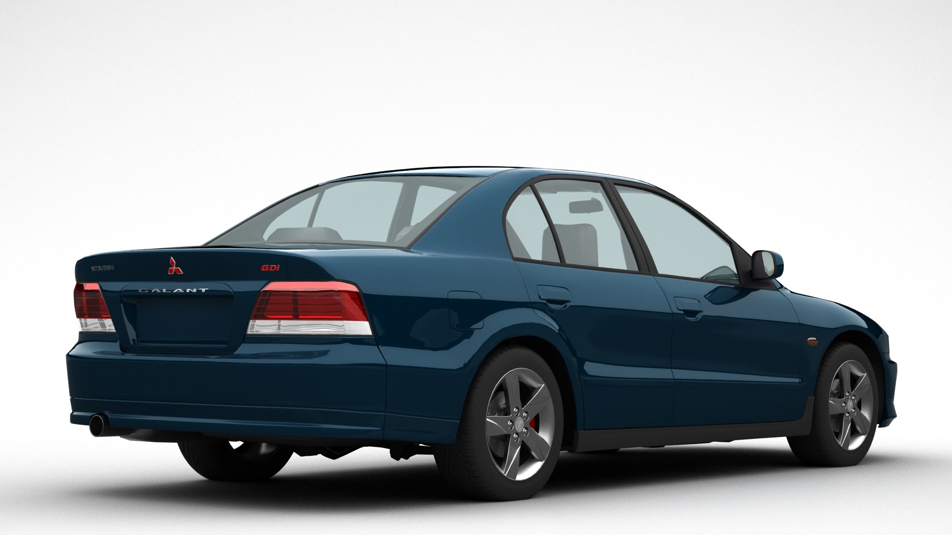 Mitsubishi Galant VIII 3D Model - TurboSquid 2010534