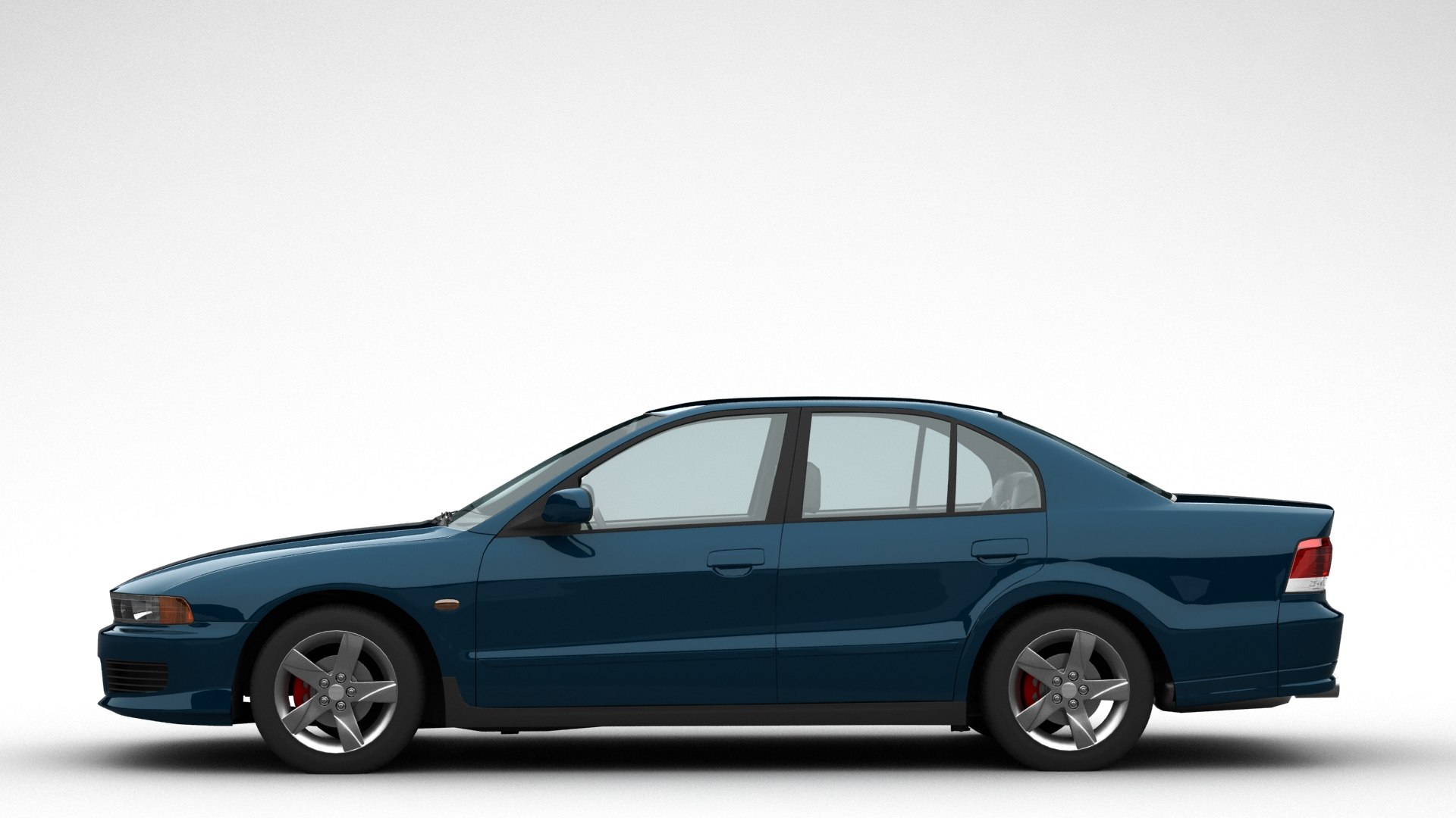 Mitsubishi Galant VIII 3D Model - TurboSquid 2010534