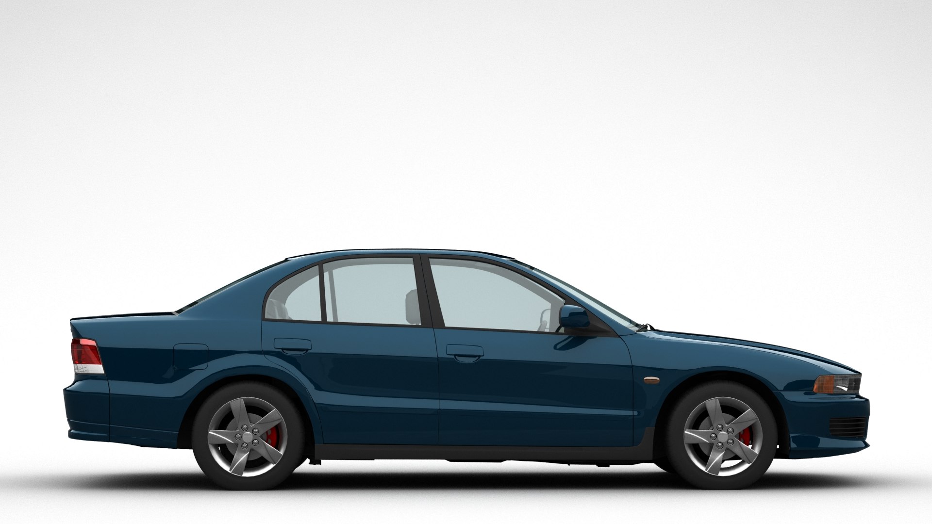 Mitsubishi Galant VIII 3D Model - TurboSquid 2010534