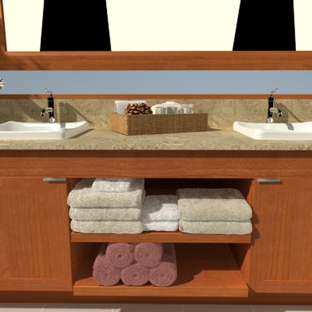 Bathroom Set 3d Model