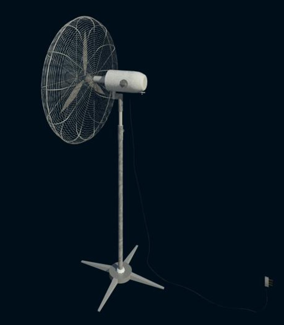 Standing Fan 3D Model - TurboSquid 1422859