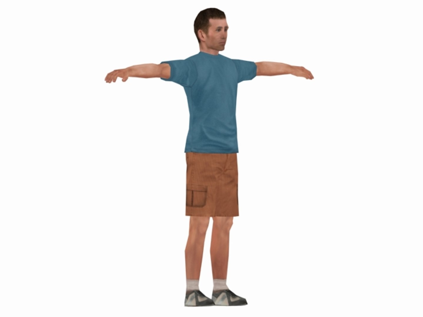 3d Model Man Character