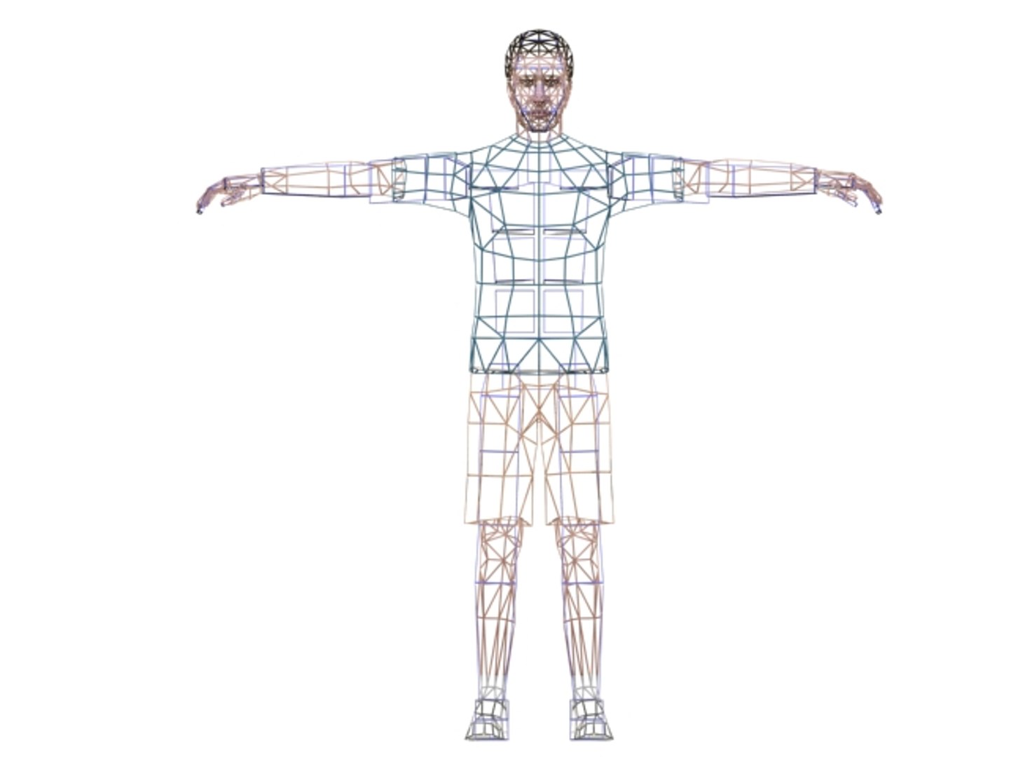 3d Model Man Character