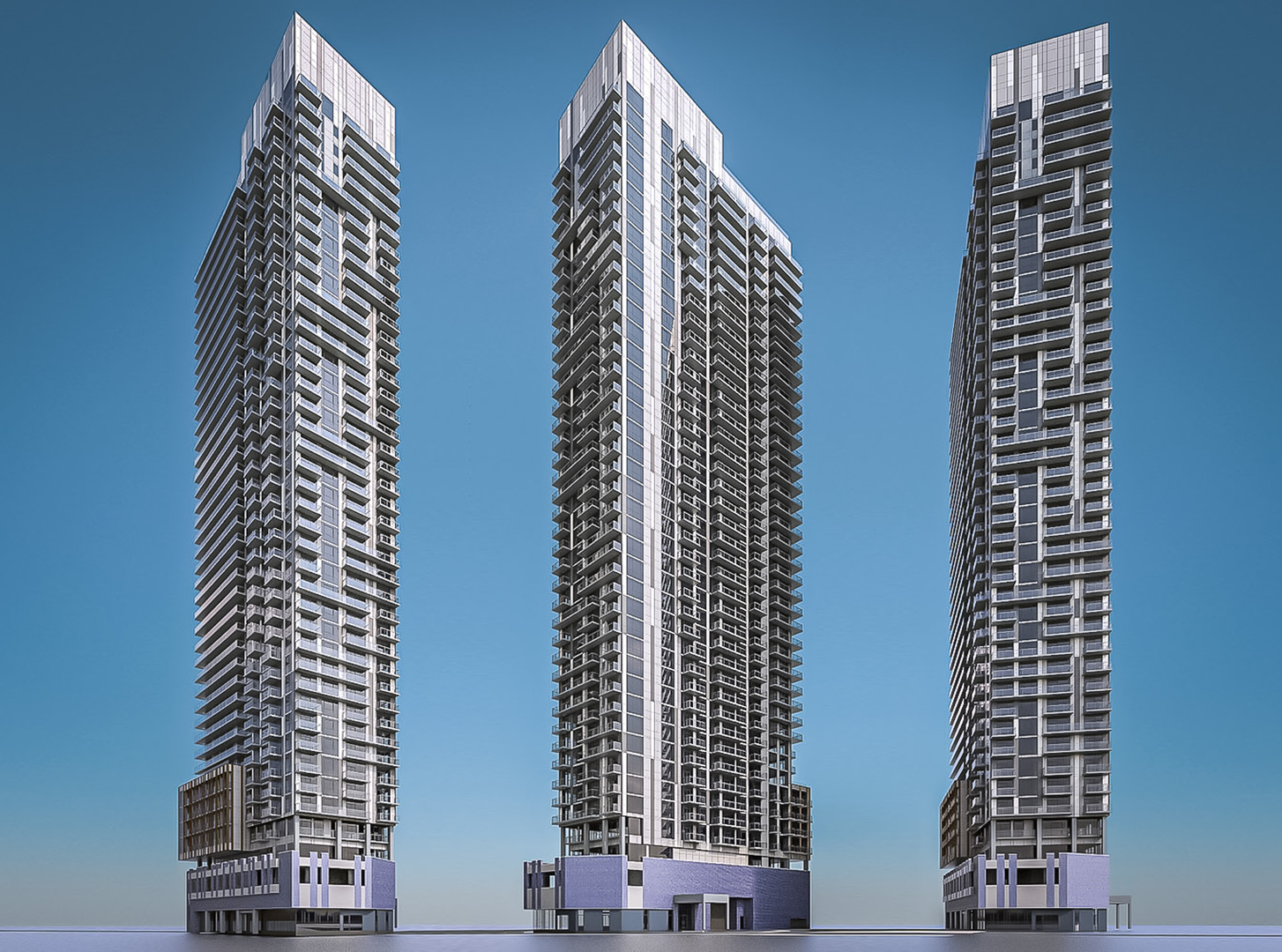 3D Apartment Building 02 model - TurboSquid 1751100