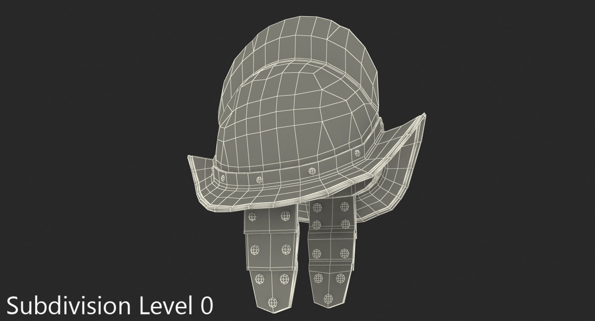 3D morion helmet wings model - TurboSquid 1160335