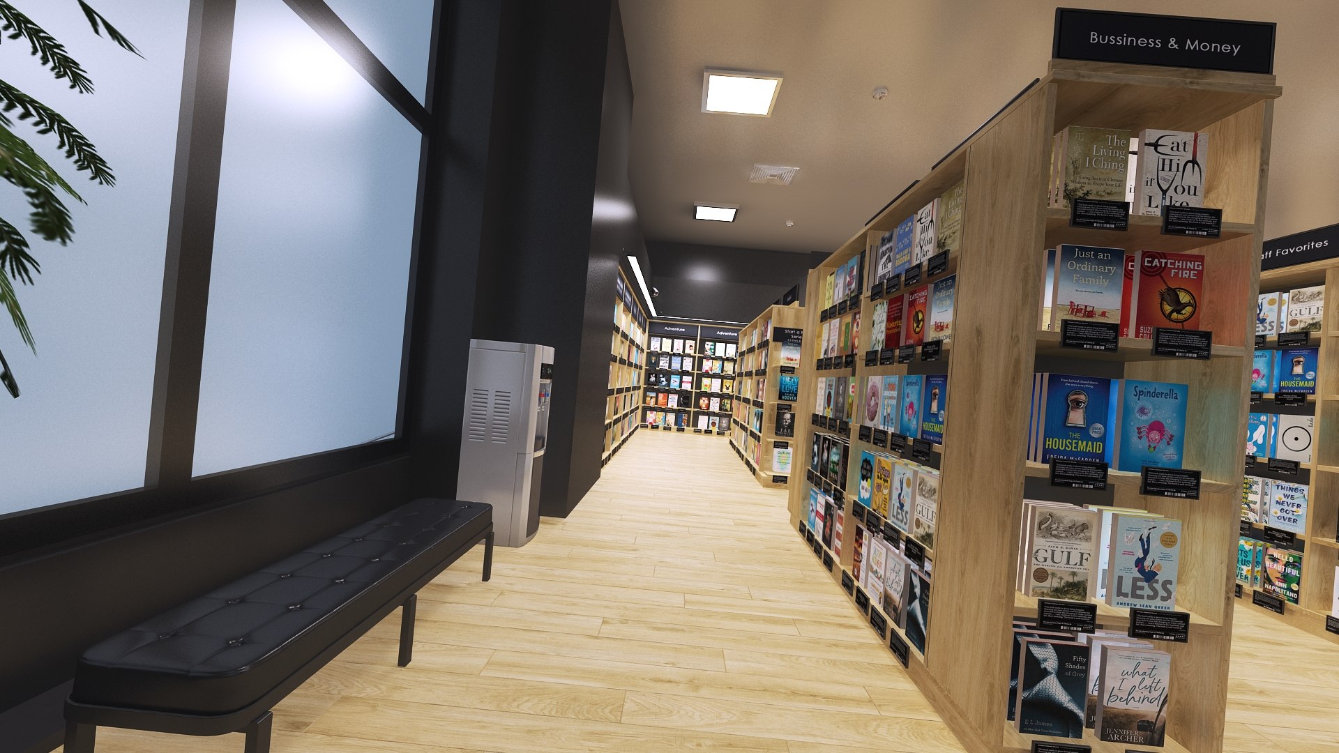 Book store model - TurboSquid 1348321