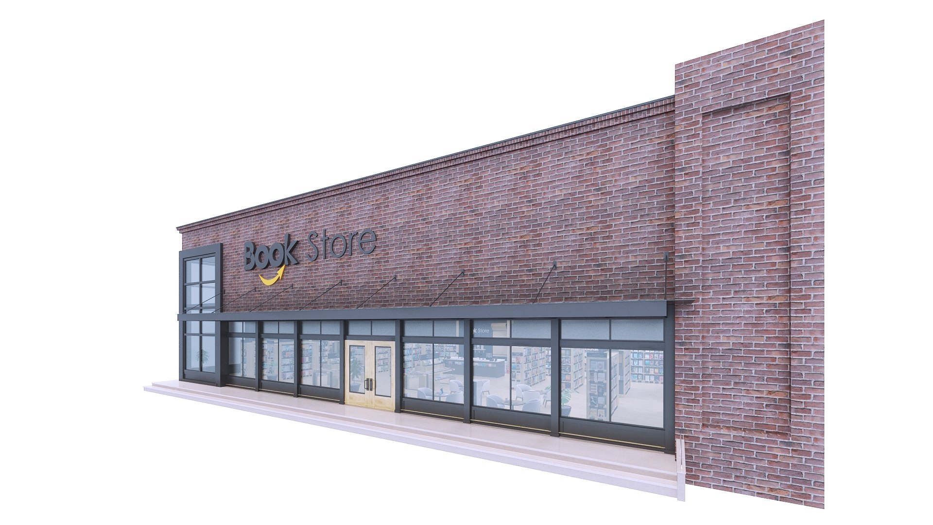 Book store model - TurboSquid 1348321