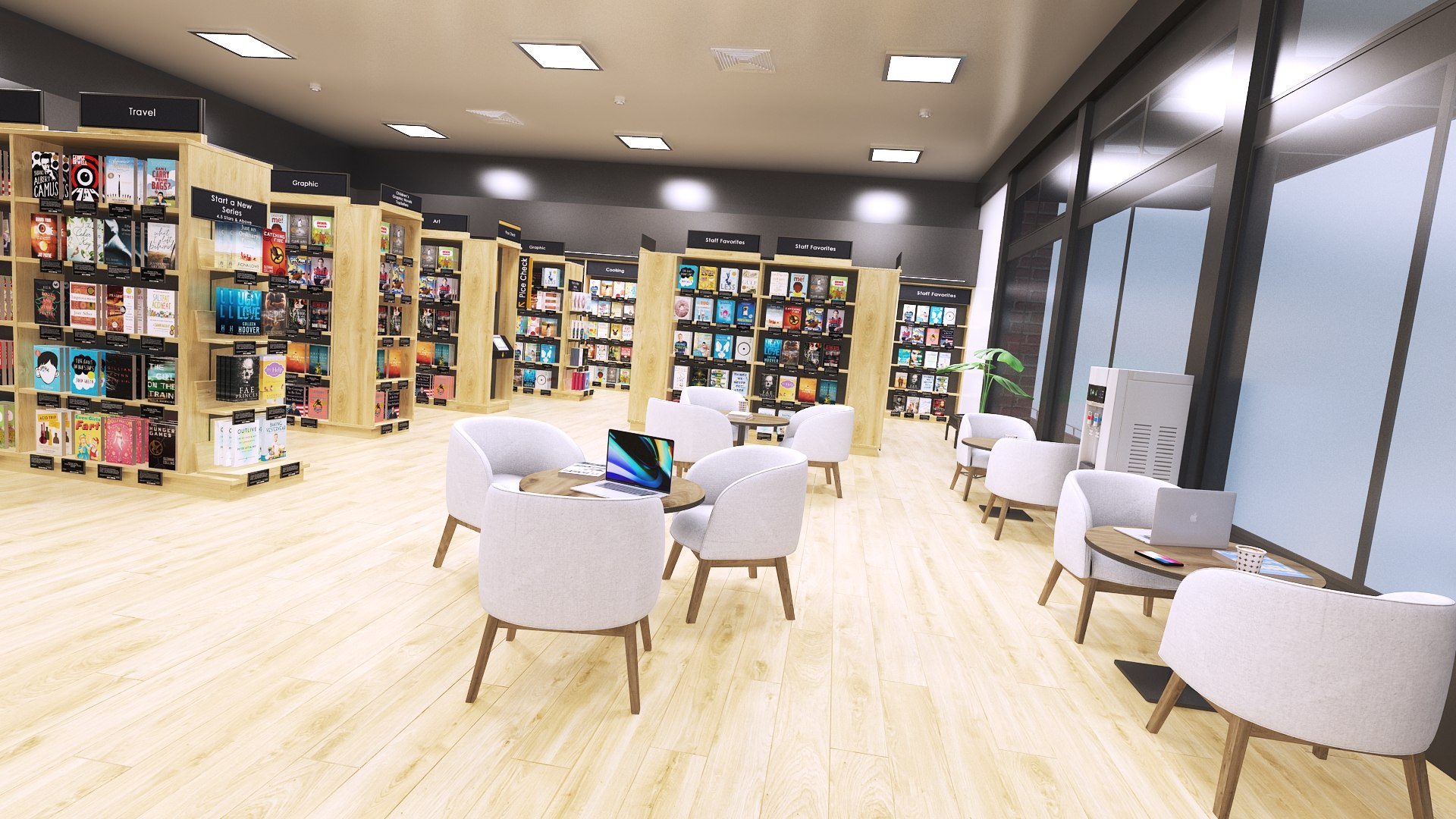 Book Store Model - TurboSquid 1348321