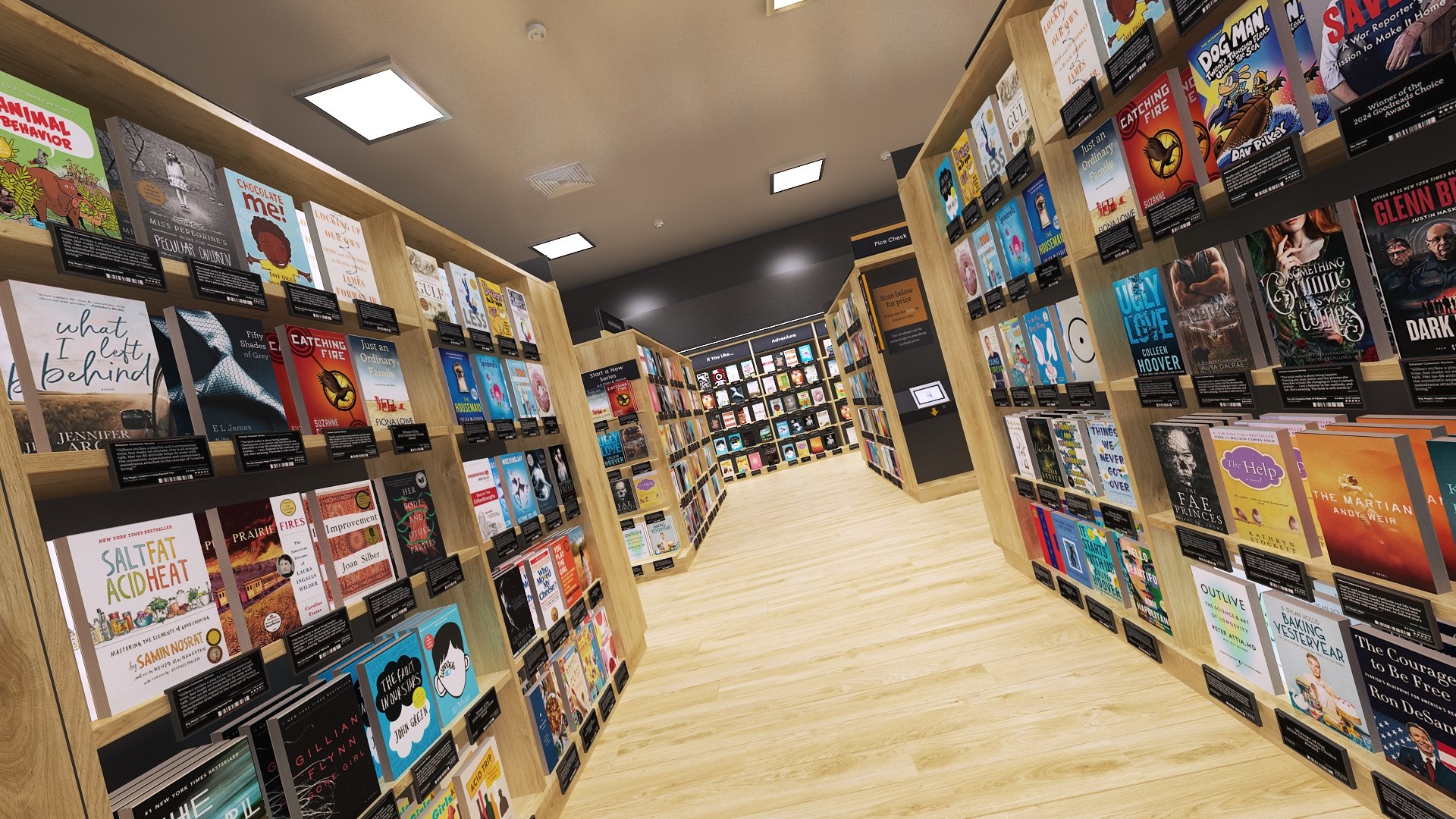 Book store model - TurboSquid 1348321