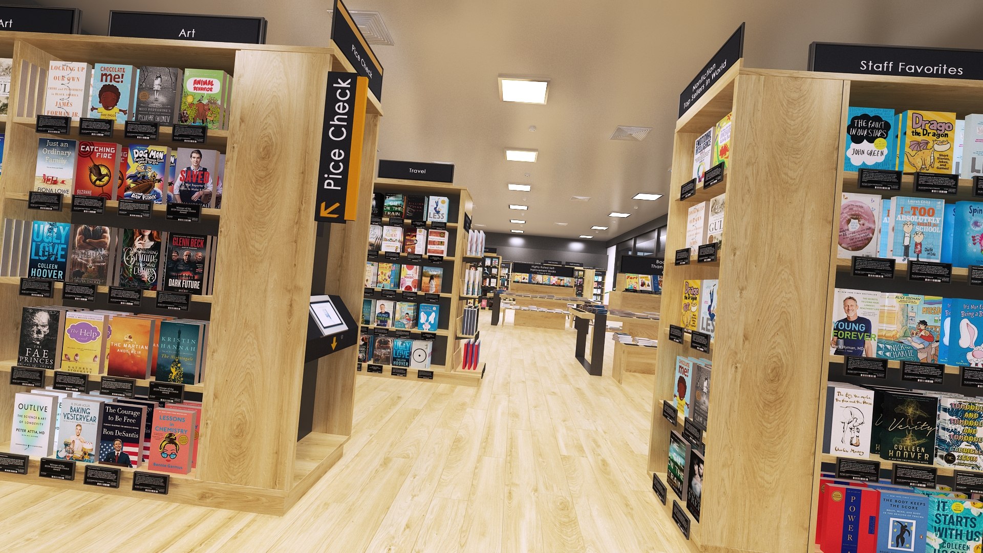 Book Store Model - TurboSquid 1348321