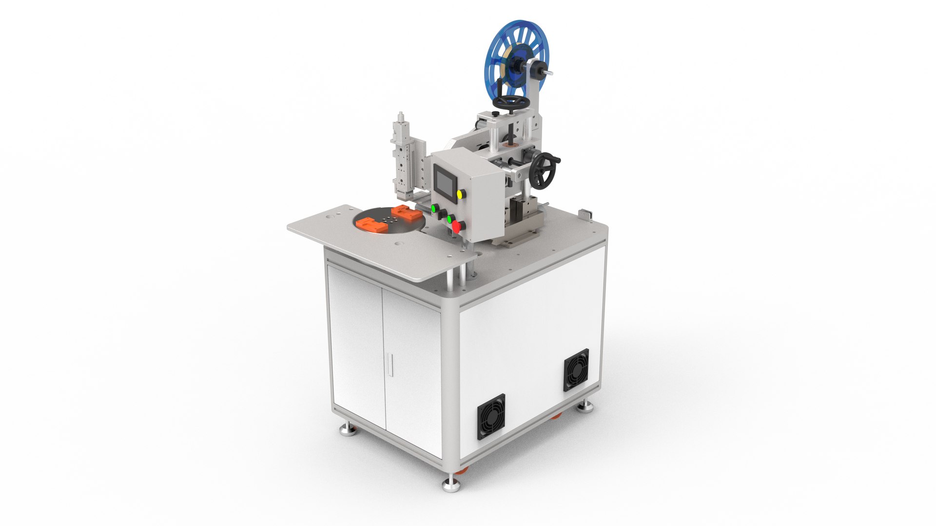 High-speed Rotary Labeling Machine 3D Model - TurboSquid 1854443