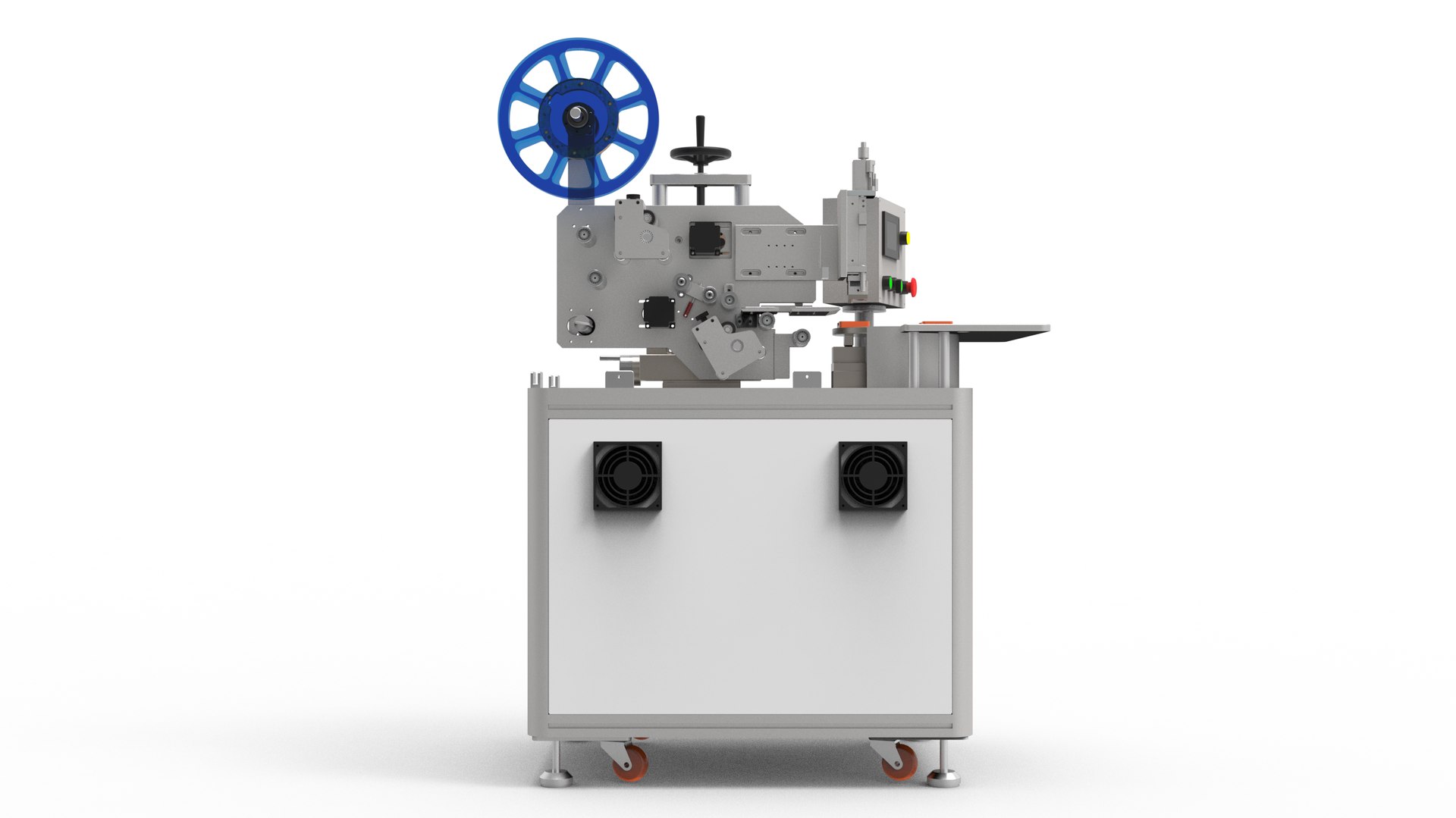 High-speed Rotary Labeling Machine 3D Model - TurboSquid 1854443