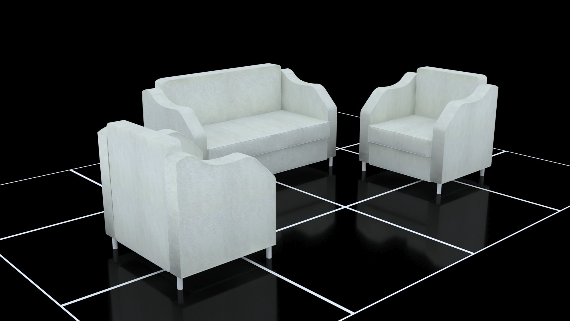 3D Sitting Group Model - TurboSquid 1825627