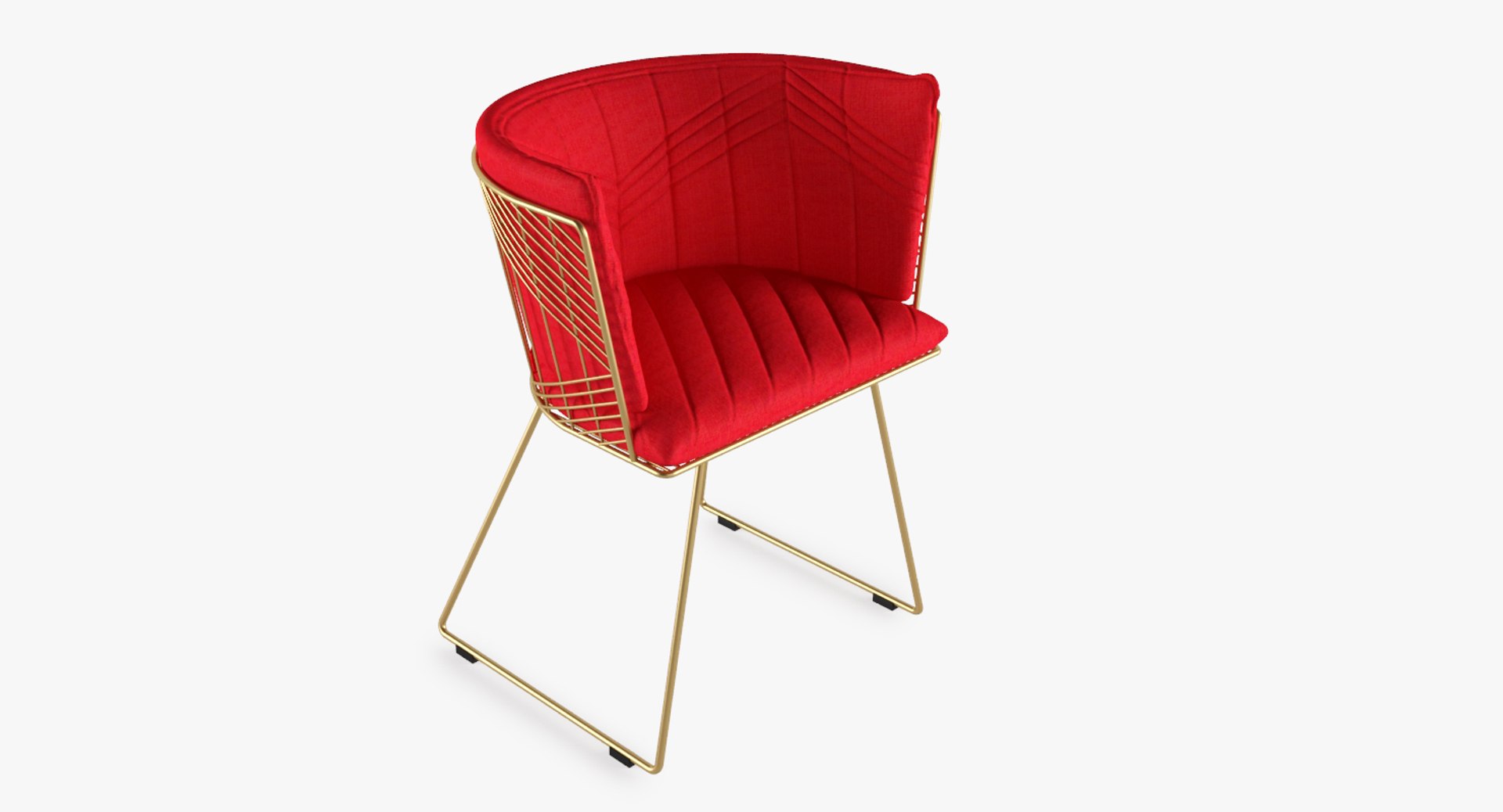 2 Color Captain Chair 3d Model