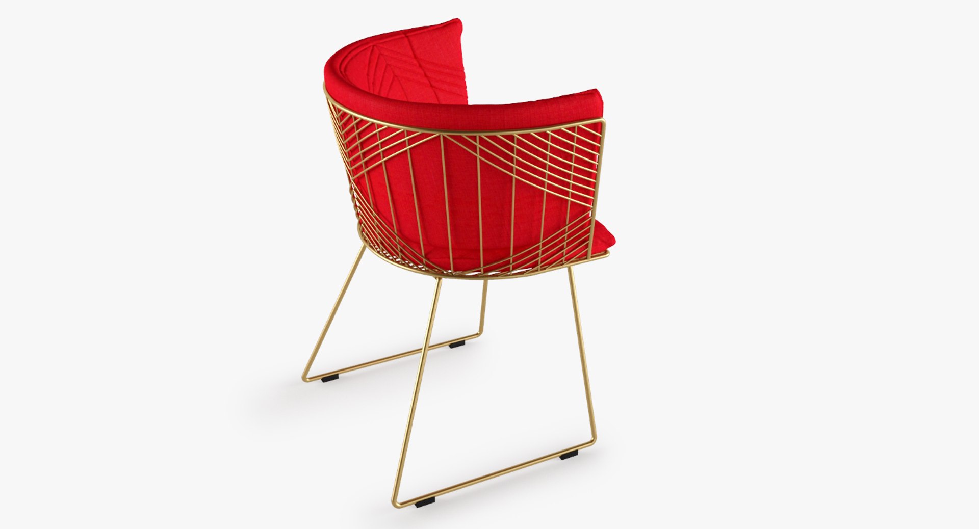 2 Color Captain Chair 3d Model