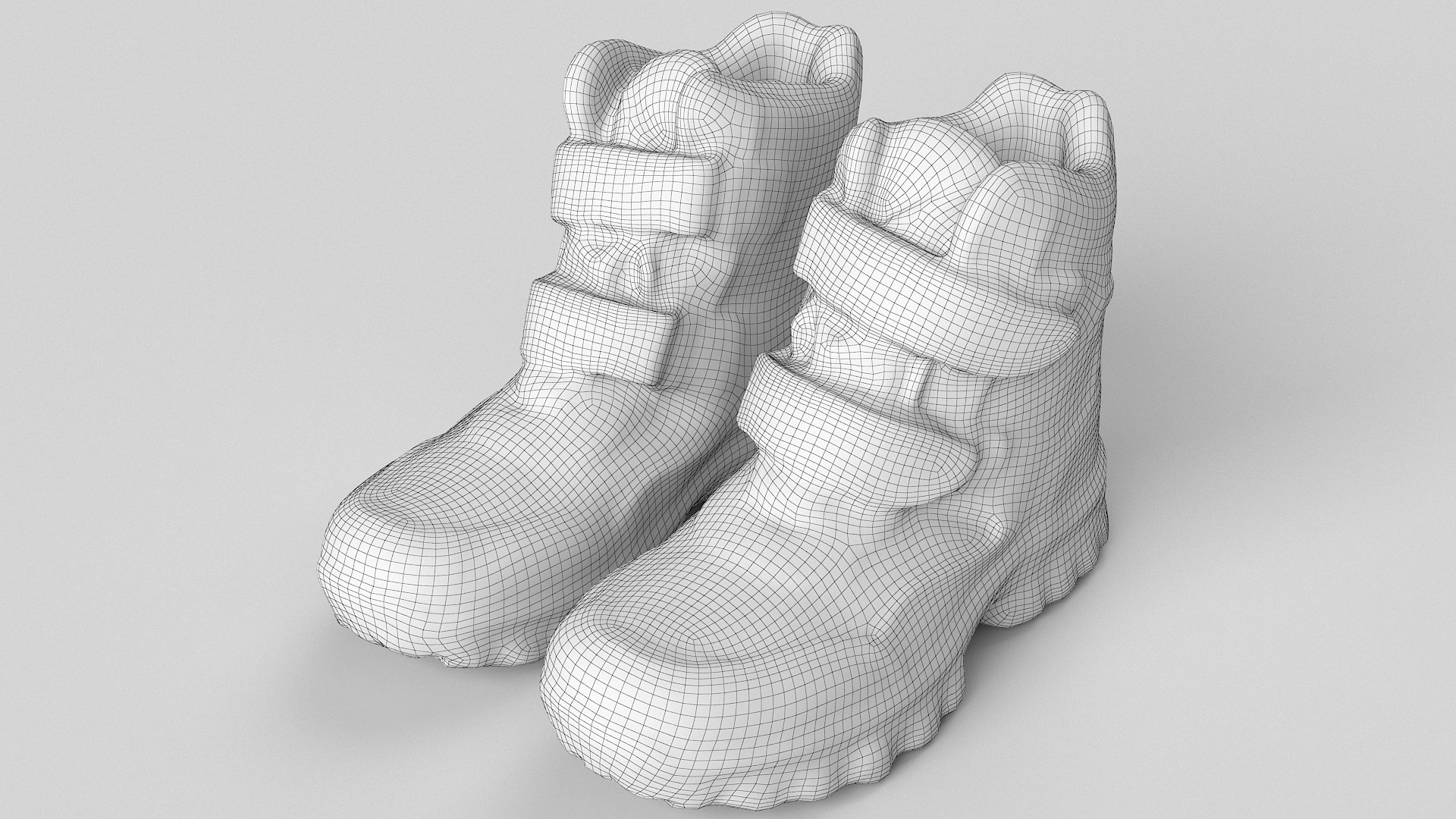 3D Shoe Collection 25 Snow Boots Model - TurboSquid 1840543