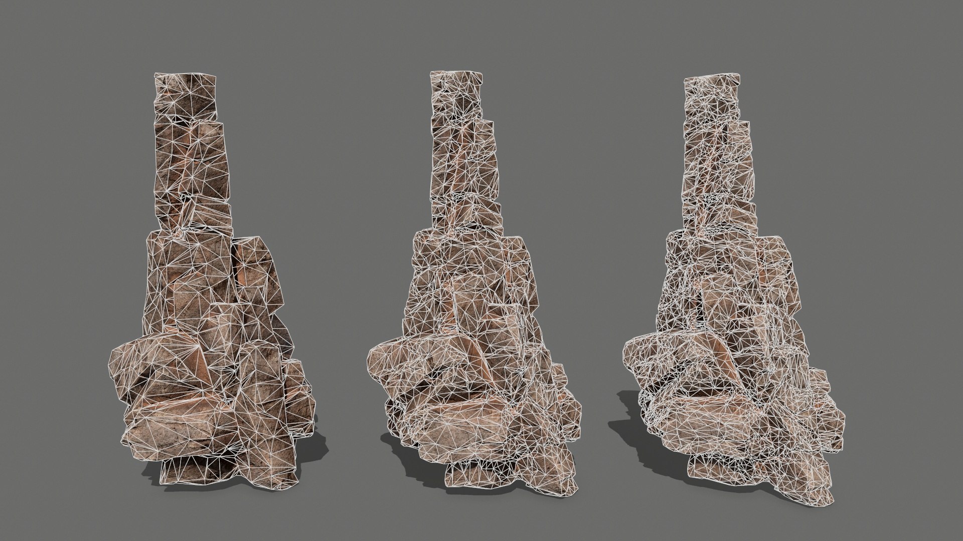 3D desert rocks - TurboSquid 2139545
