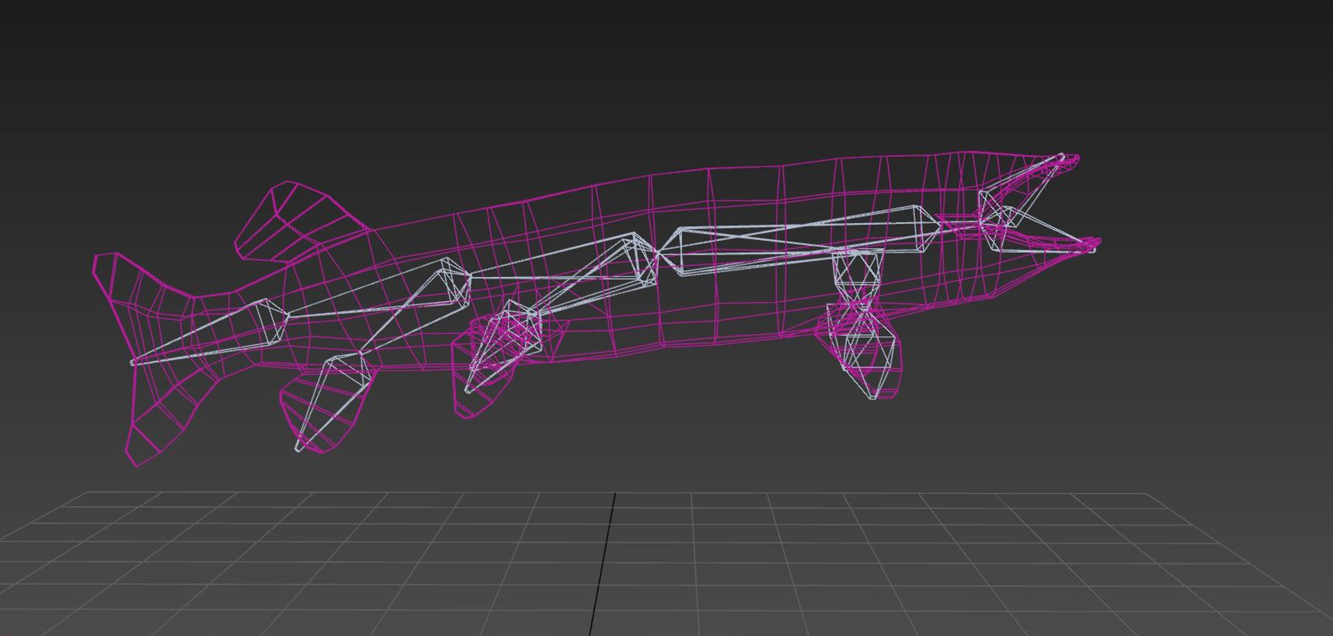 3D Model Animation Muskellunge Fish - TurboSquid 1486931