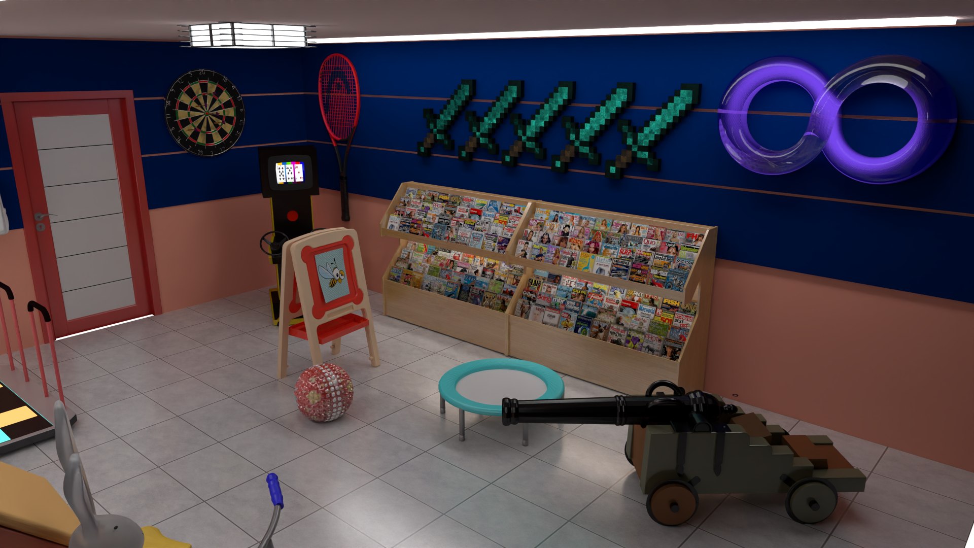 3D Interior Design For A Baby And Gift Store - TurboSquid 2188612