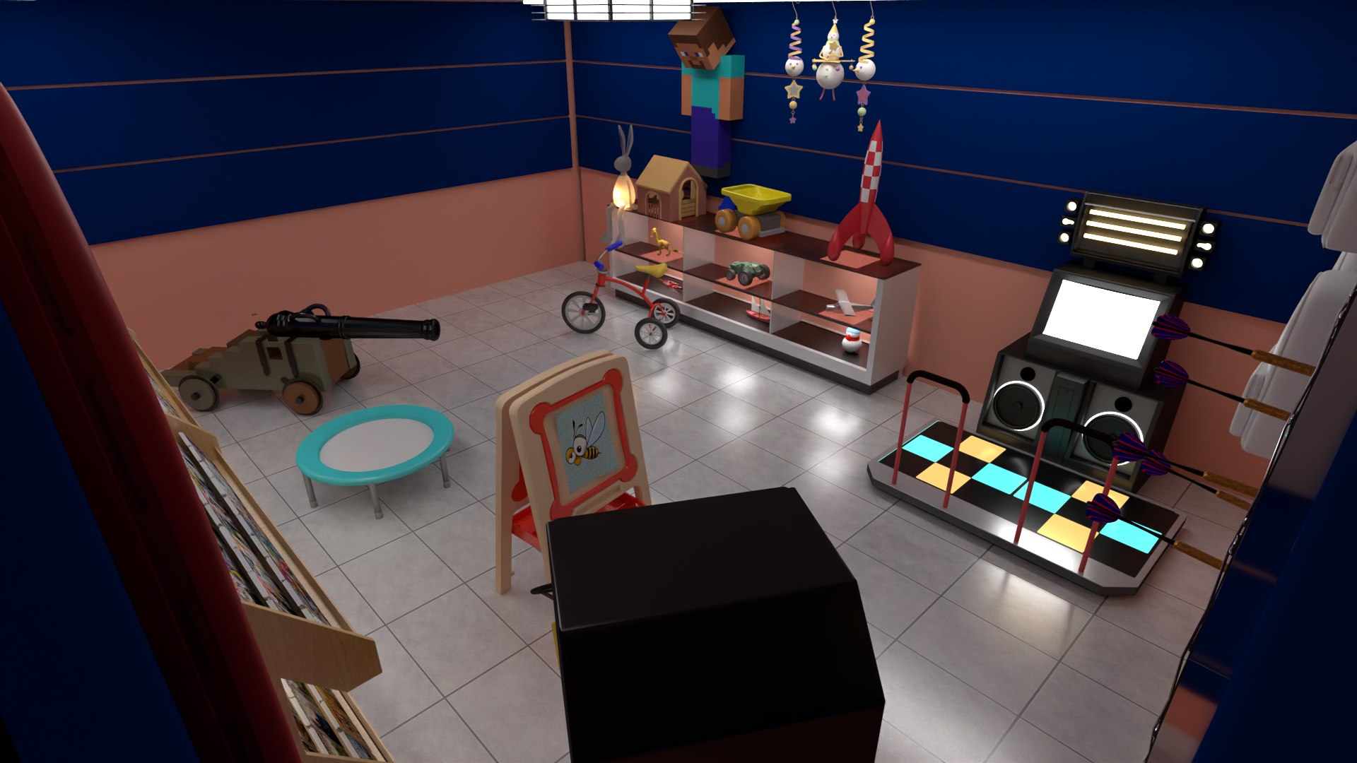 3D Interior Design For A Baby And Gift Store - TurboSquid 2188612