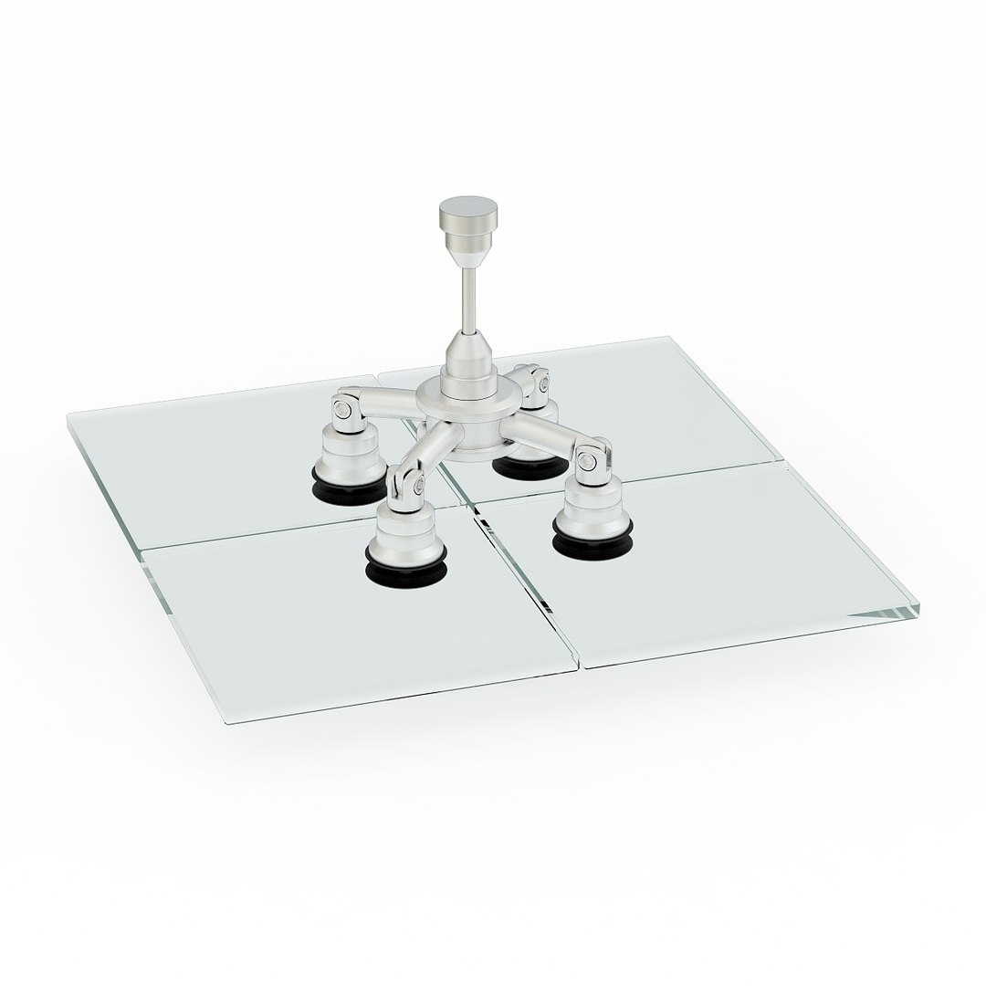 spider holder glass 3d model