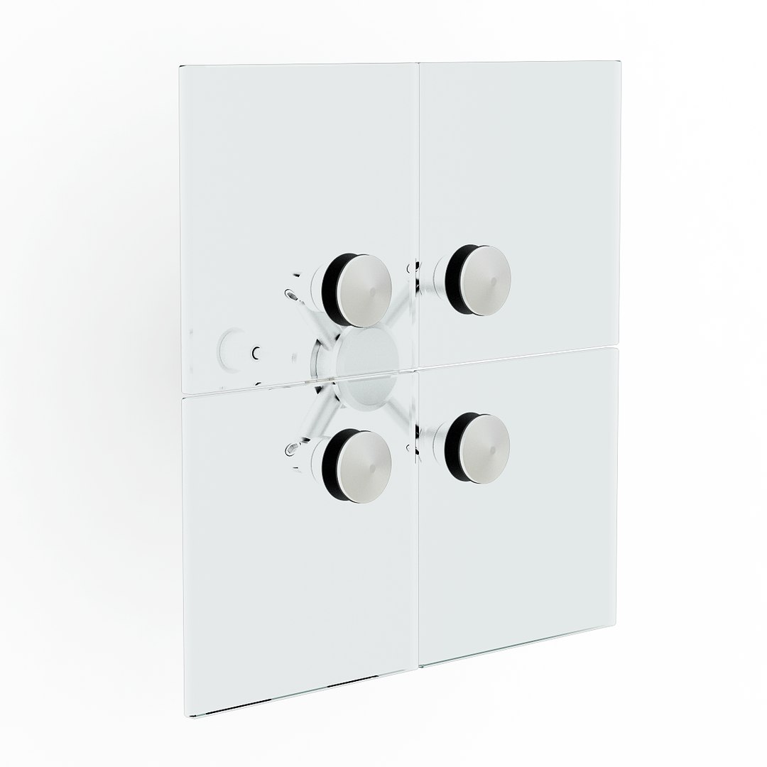 spider holder glass 3d model