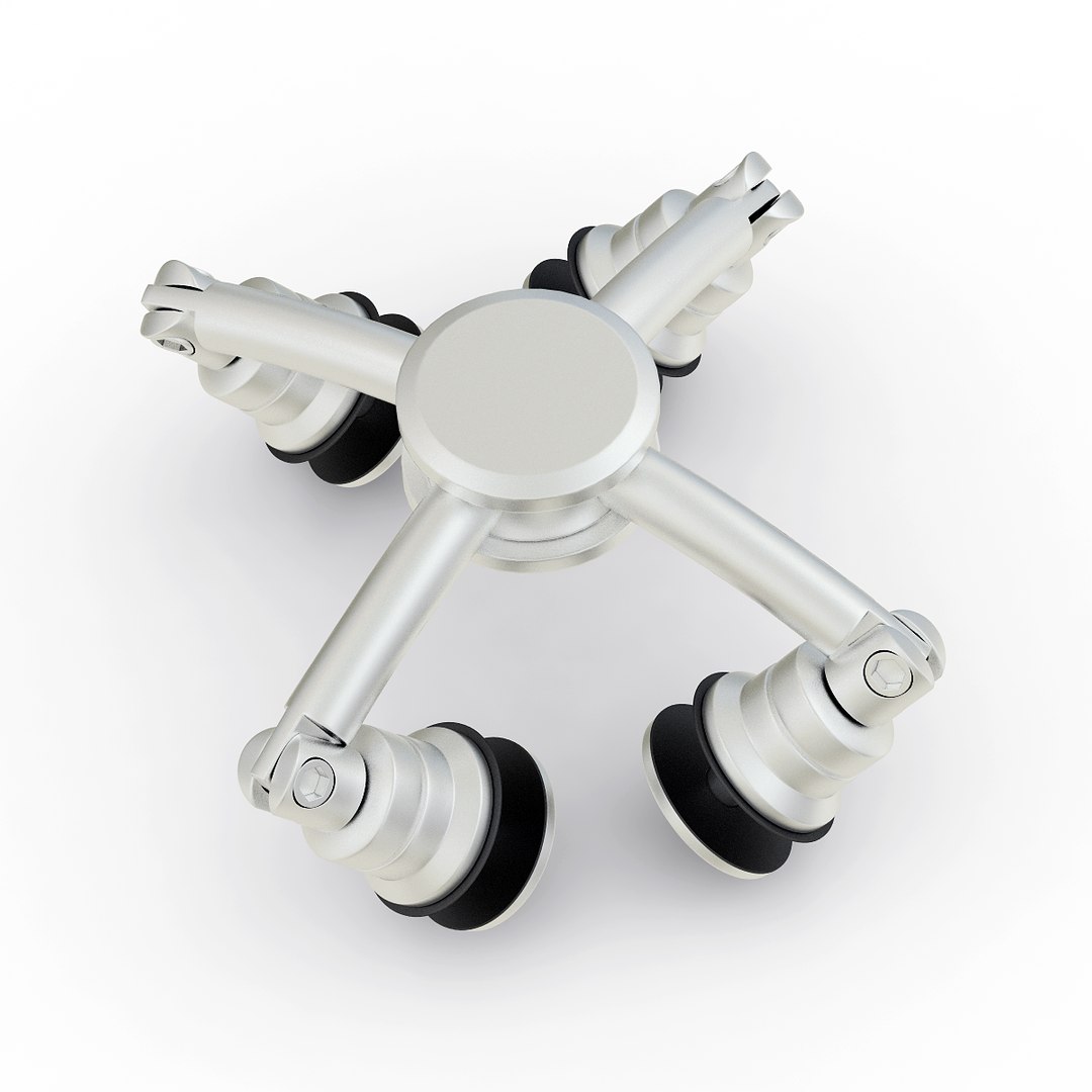 spider holder glass 3d model