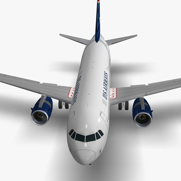 airbus a320 airways 3d max