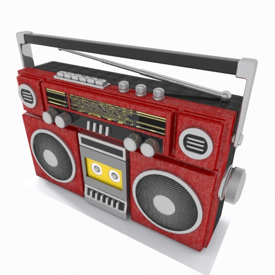 radio toon cartoon 3d max