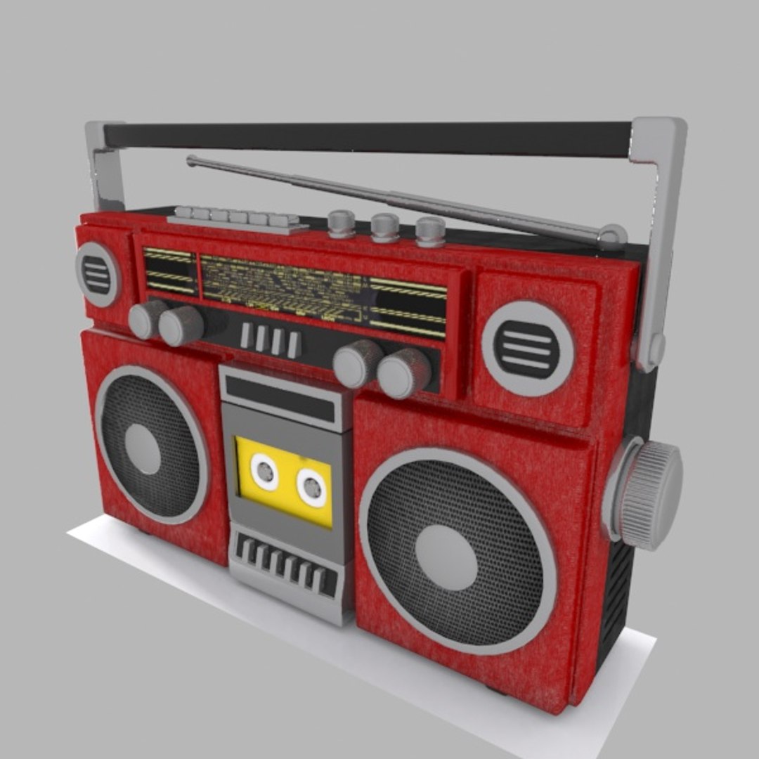 radio toon cartoon 3d max