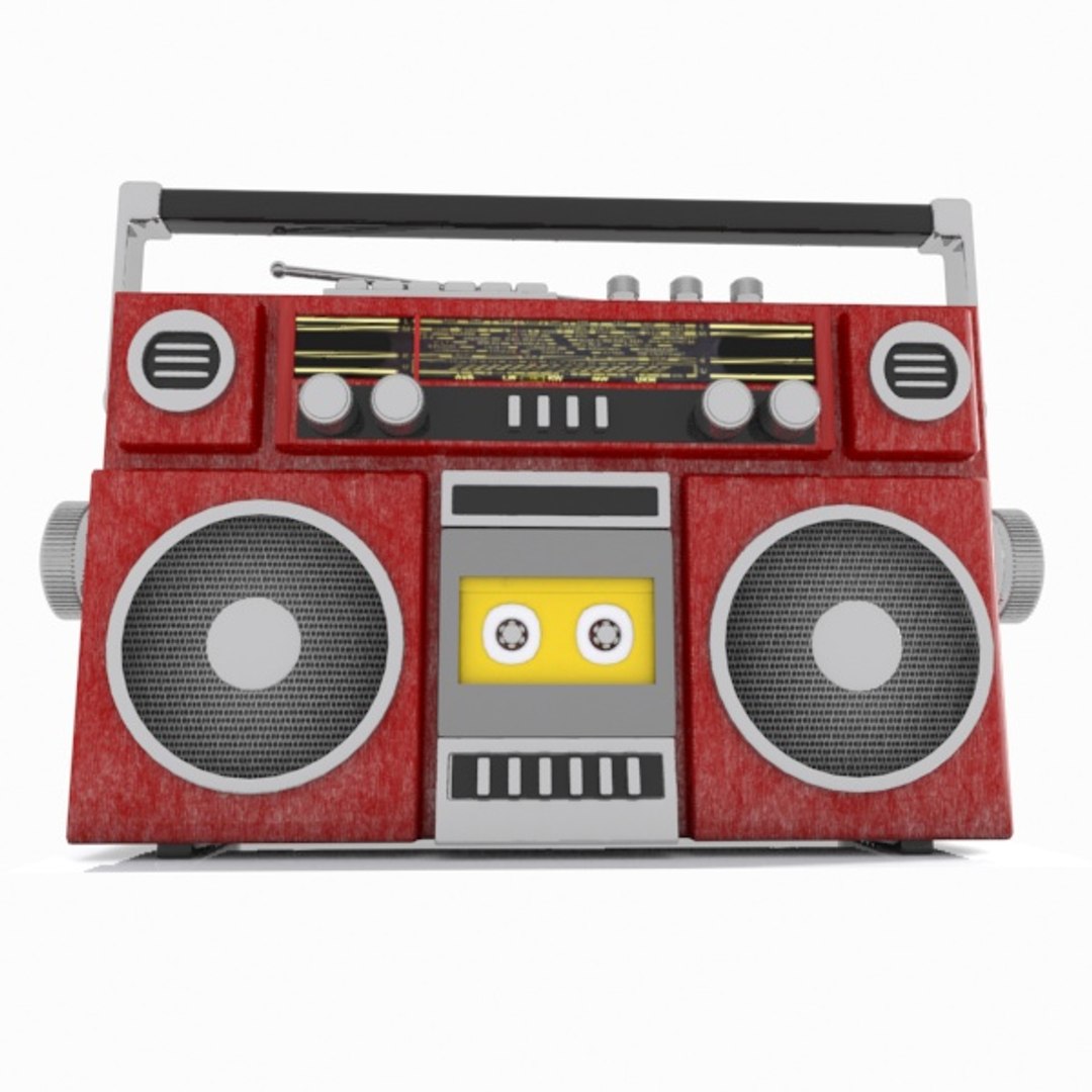 radio toon cartoon 3d max