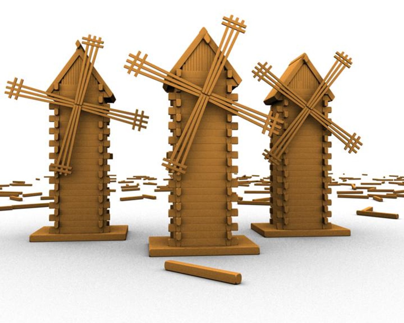 3d Model House Animation Building