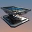 3d Model Futuristic Table 2
