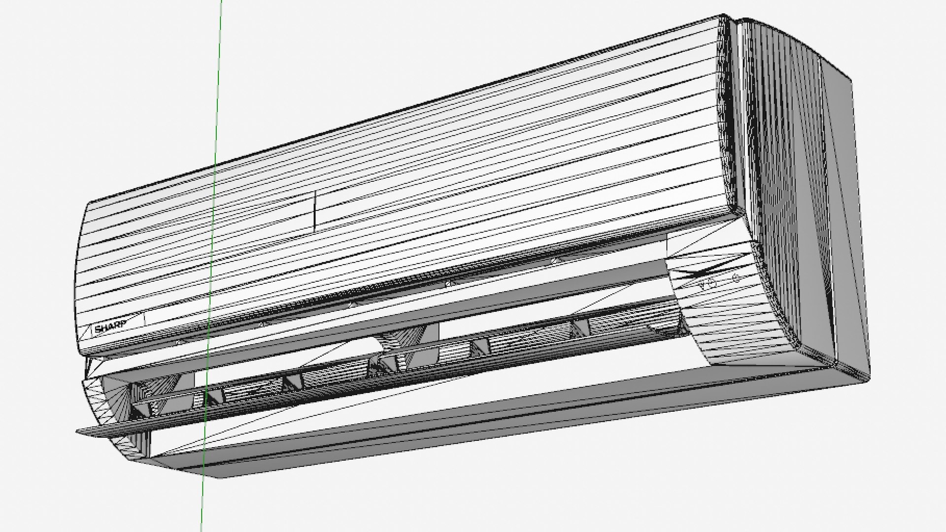 3D Aircon Model - TurboSquid 2034790