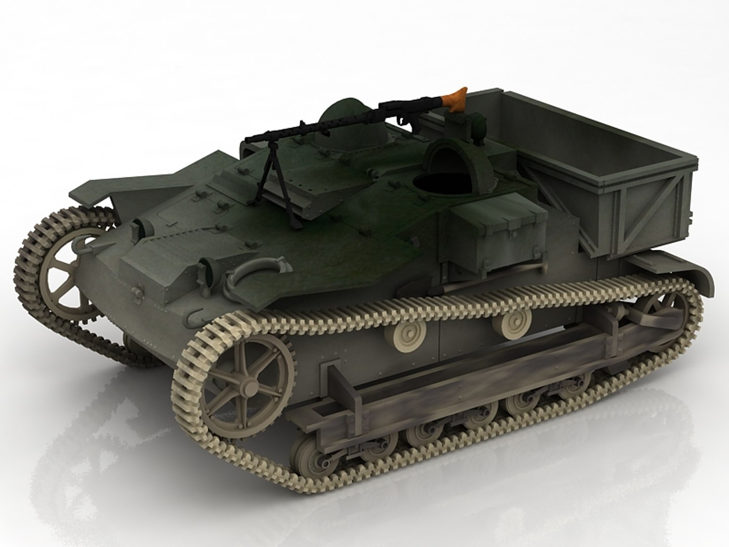 modelo 3d Renault UE Chenillette - TurboSquid 1756233