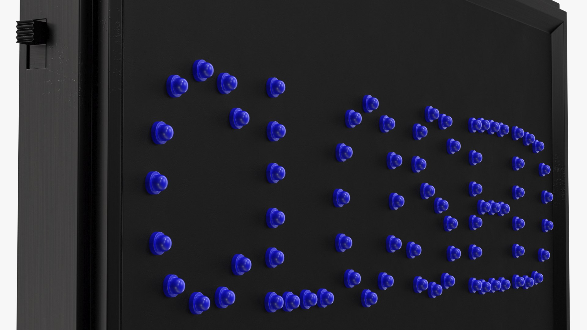 Classic Blue LED Sign Closed OFF 3D Model - TurboSquid 2104648