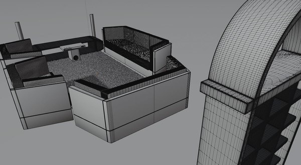 Living room assets 3D model - TurboSquid 1471905