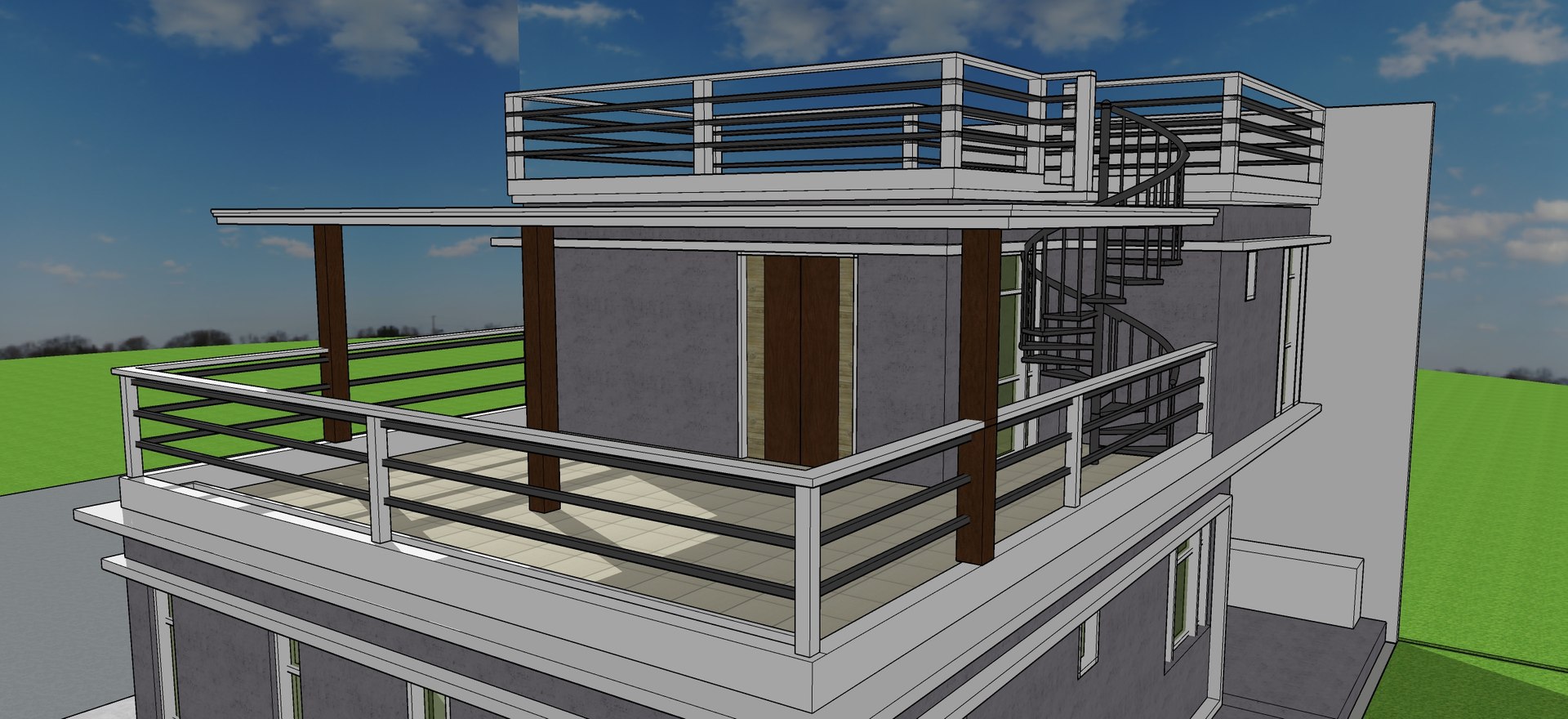 Basic House Model 3D Model - TurboSquid 2048337