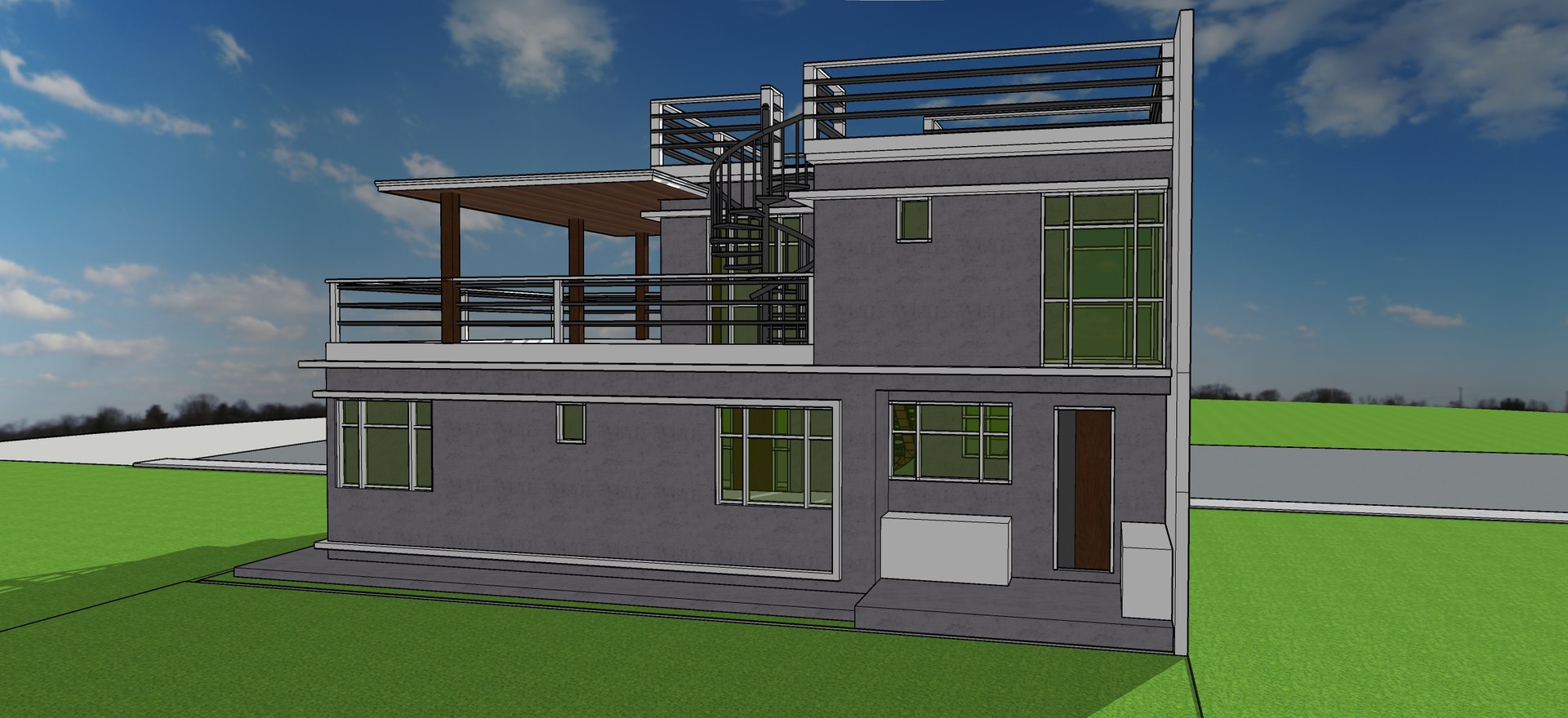 Basic House Model 3D Model - TurboSquid 2048337