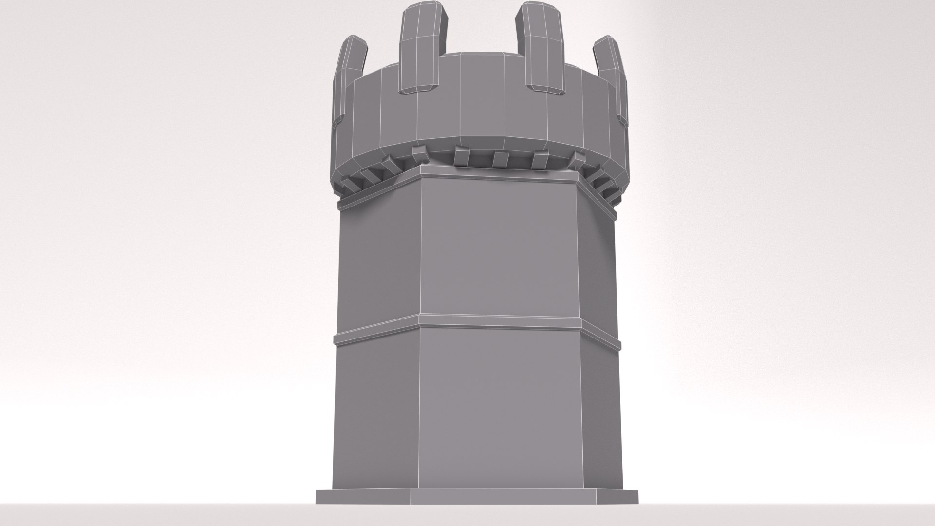 3D Asset - Battle Tower - TurboSquid 1213348