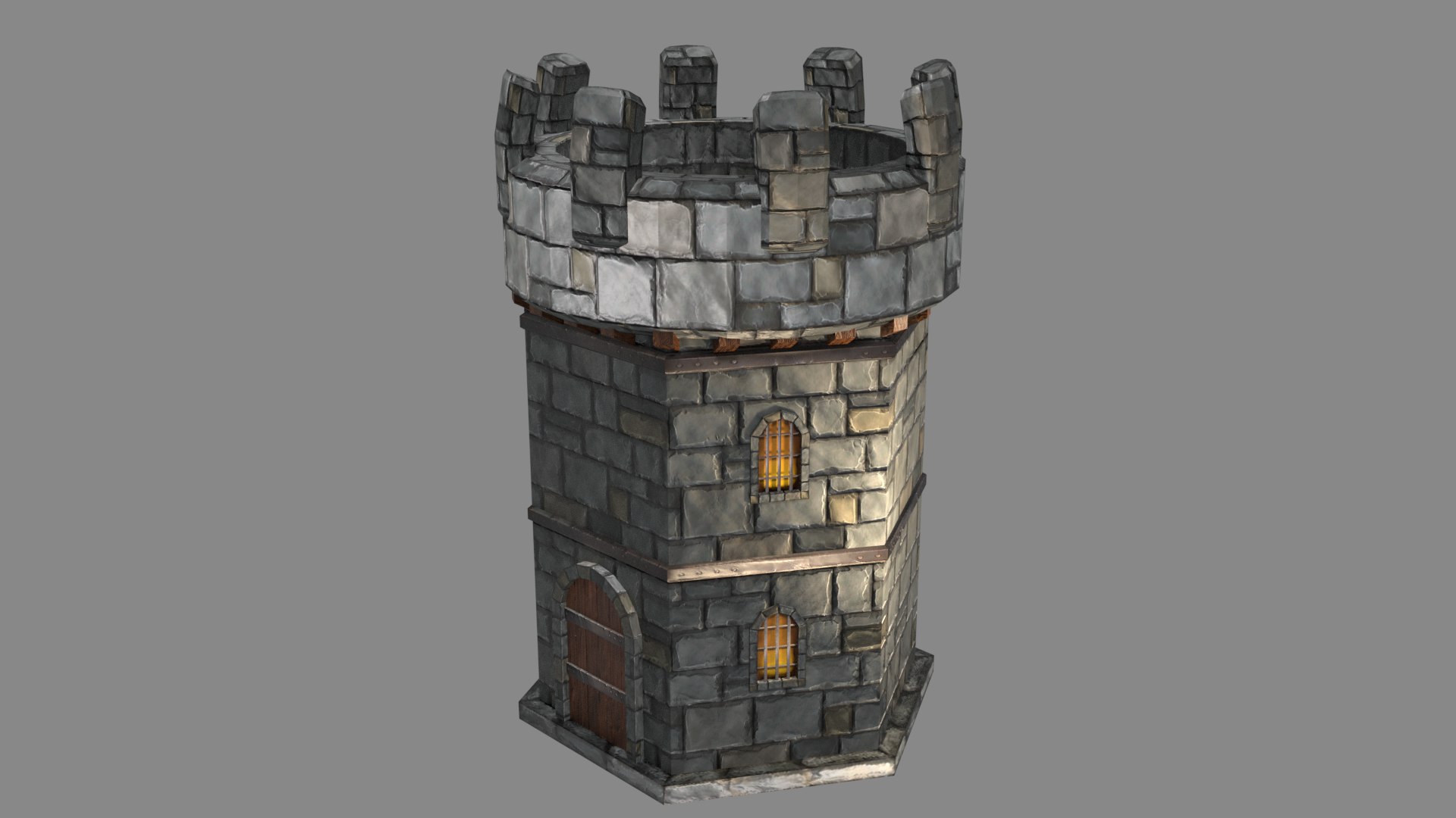 3D Asset - Battle Tower - TurboSquid 1213348
