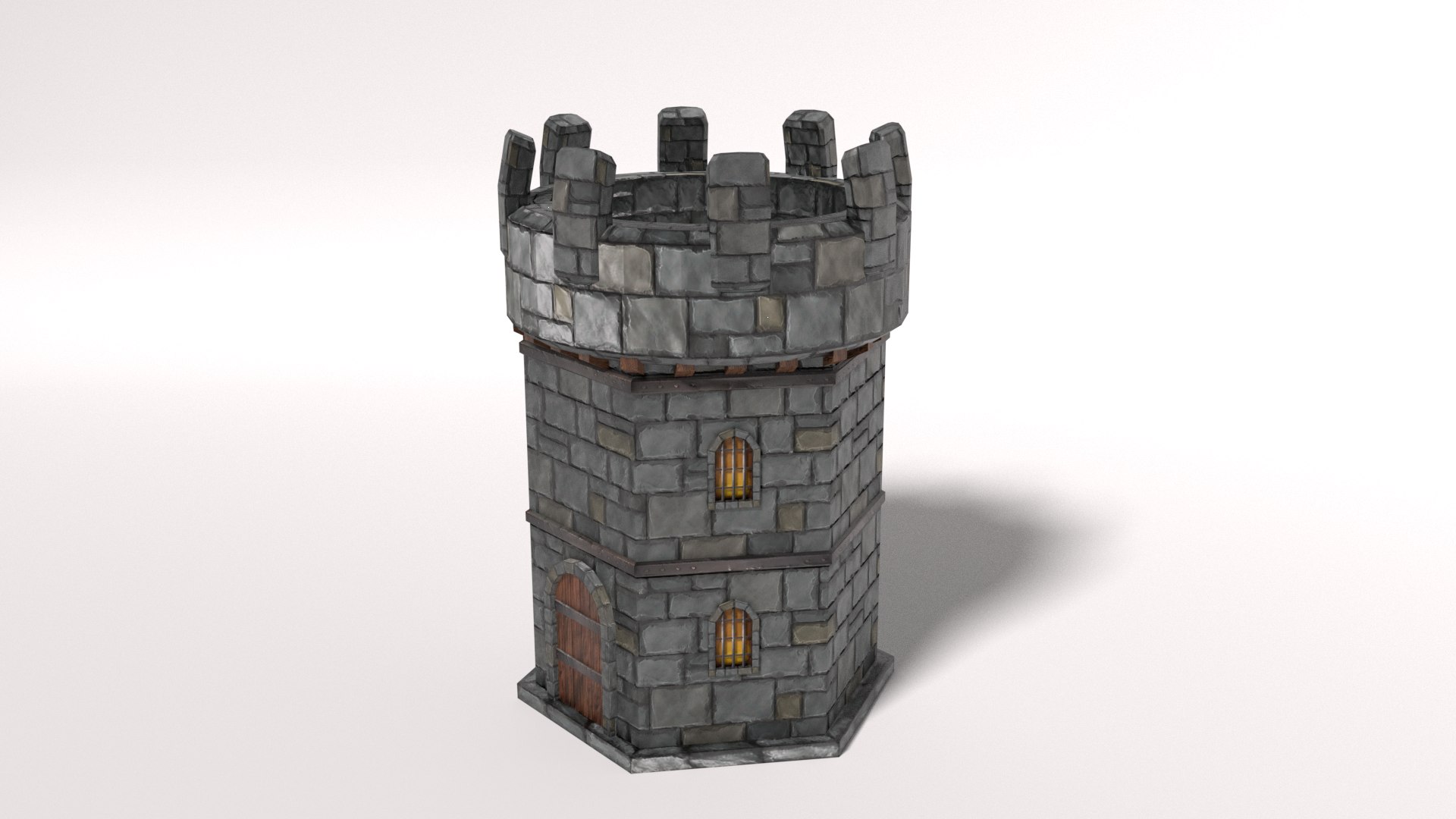 3D Asset - Battle Tower - TurboSquid 1213348