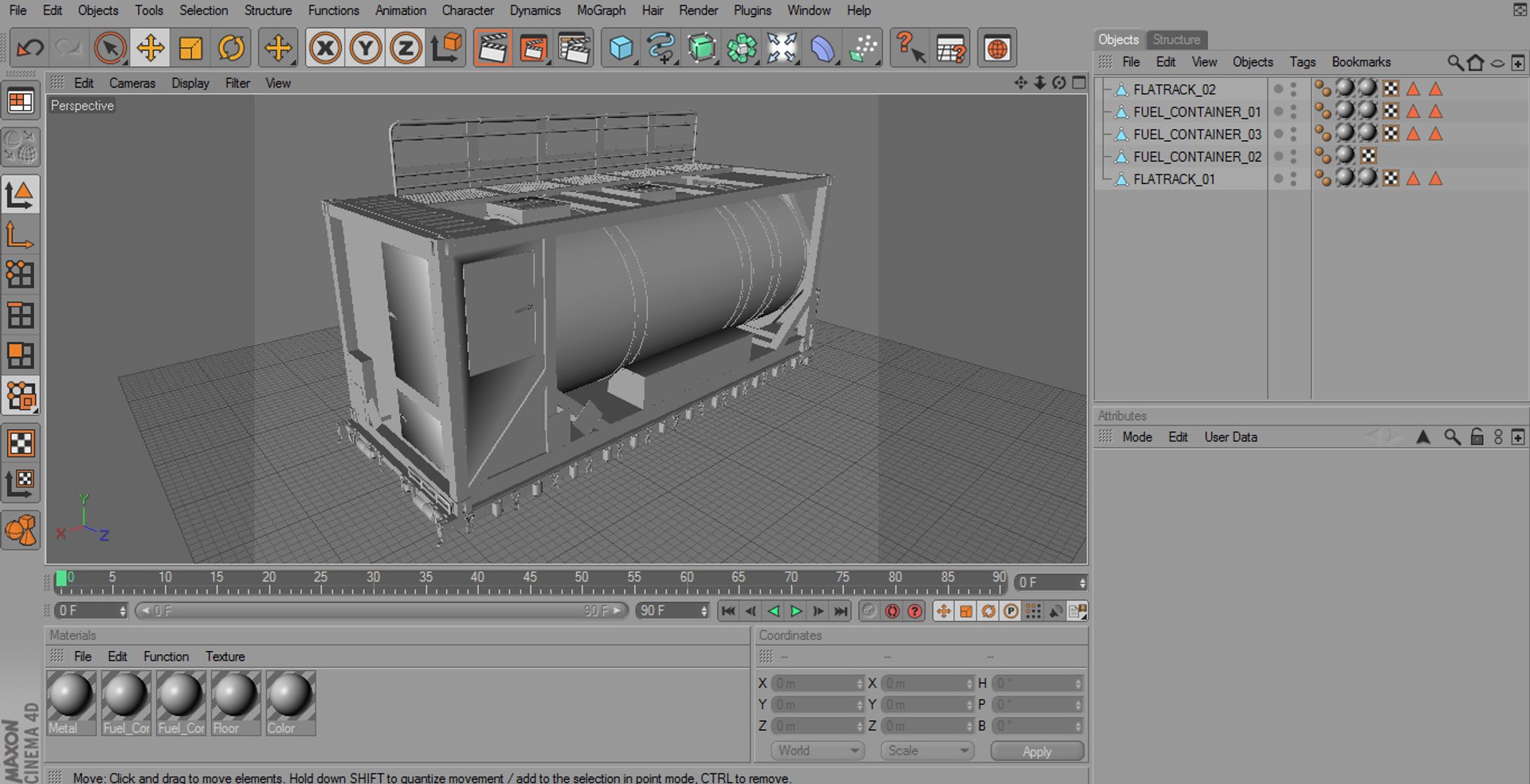 Military Portable Fuel Container With Flatrack 3D model - TurboSquid ...