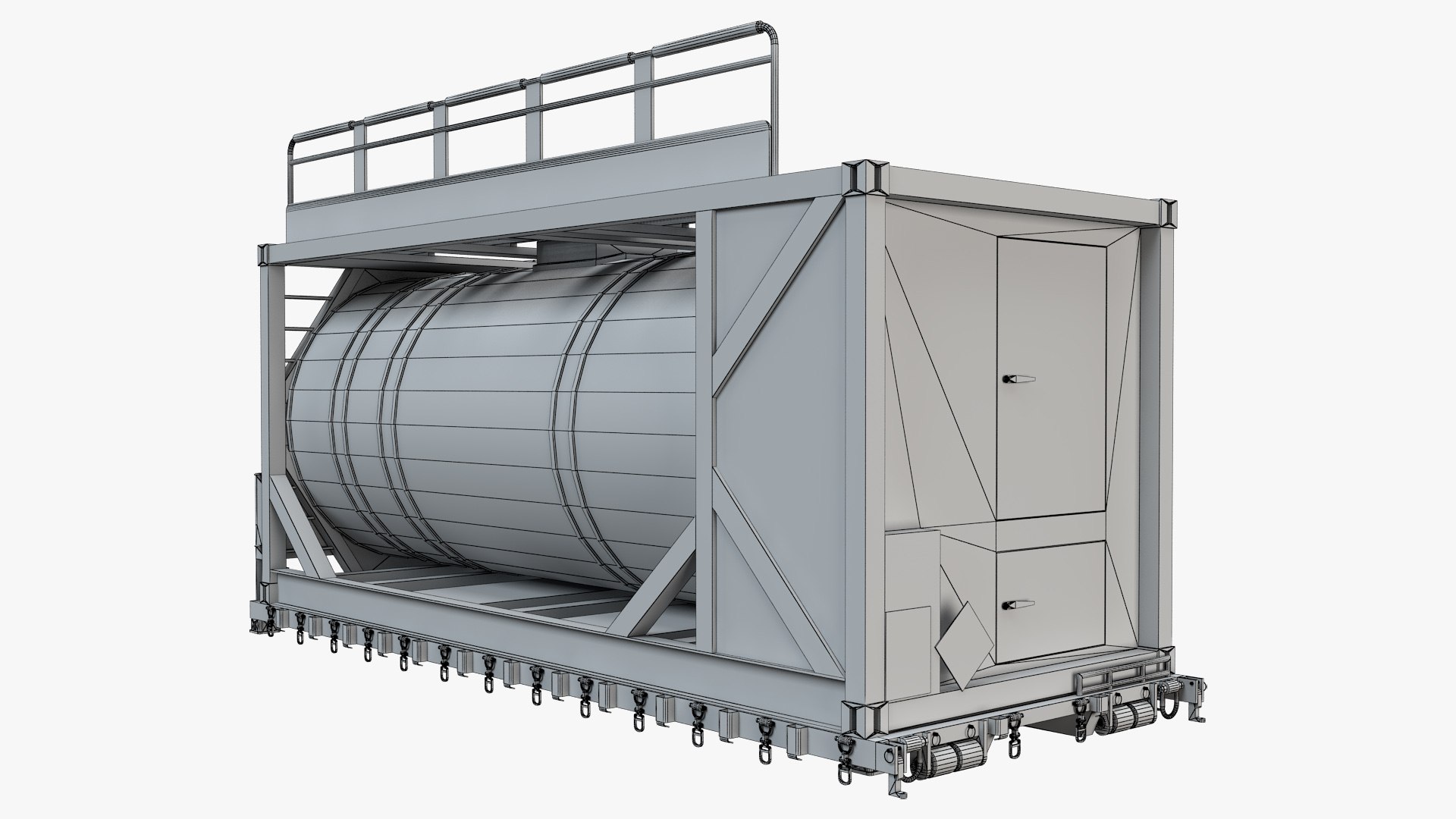 Military Portable Fuel Container With Flatrack 3D model - TurboSquid ...