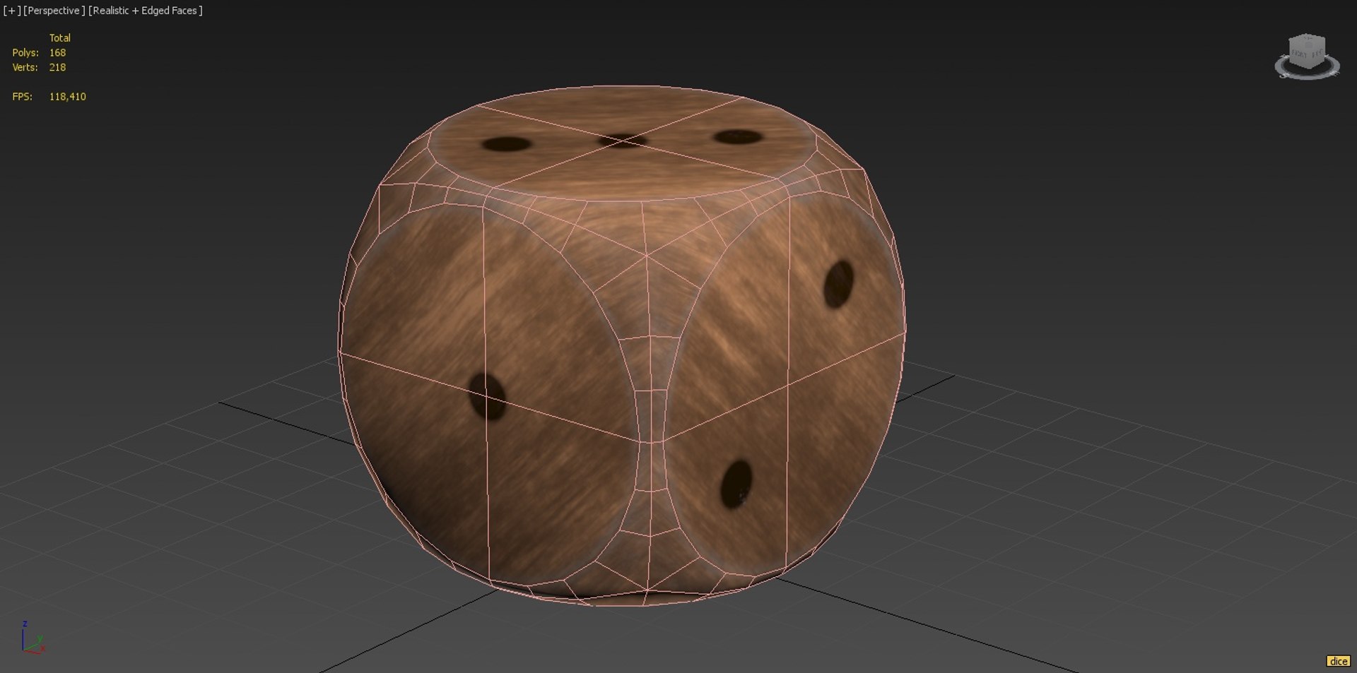 Ready Dice Pbr 3d Model