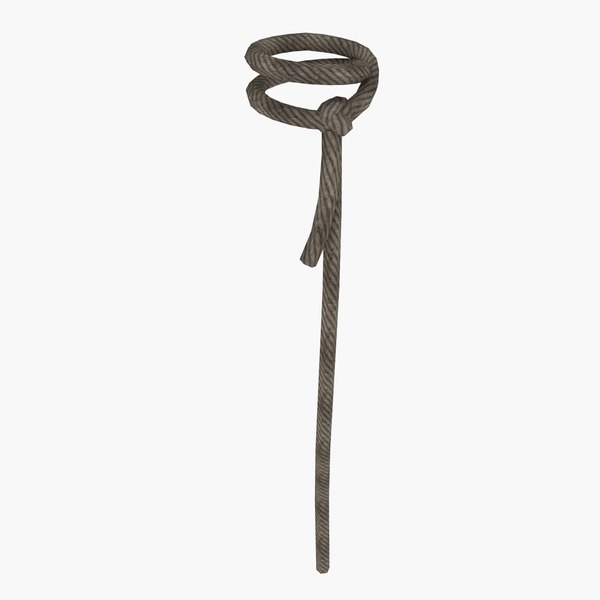 coiled ropes 3d model