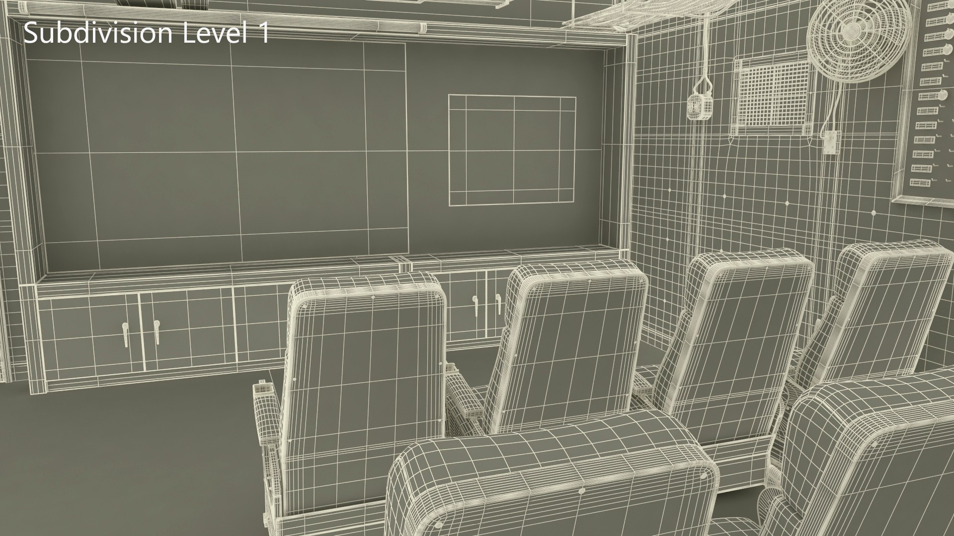 3D Aircraft Carrier Flight Ready Room - TurboSquid 2368884