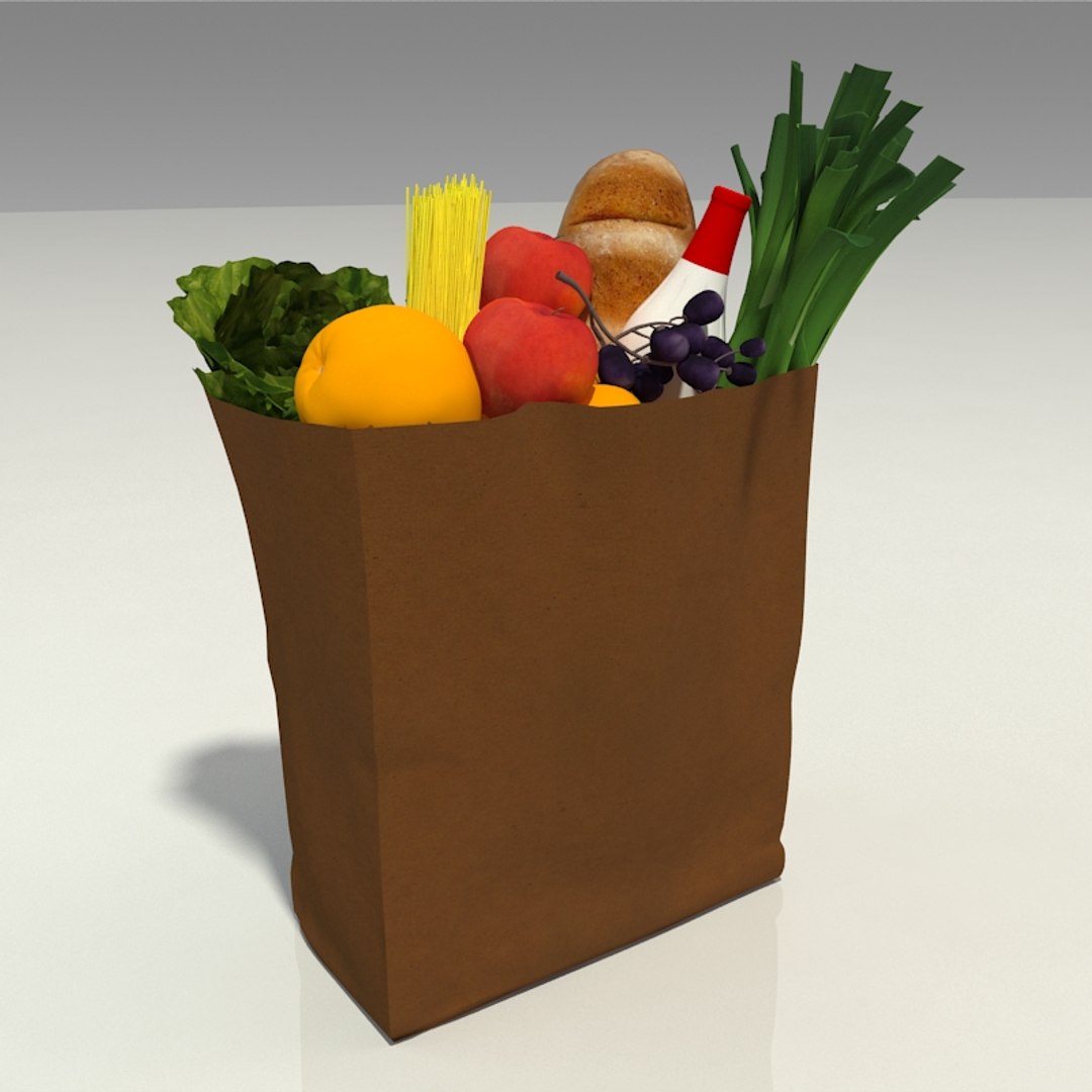 Shopping Bag 3D Model - TurboSquid 1230384